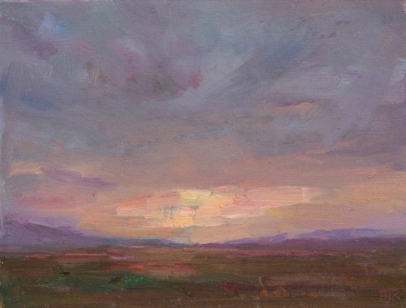 The two secrets to painting sunsets accurately and realistically
