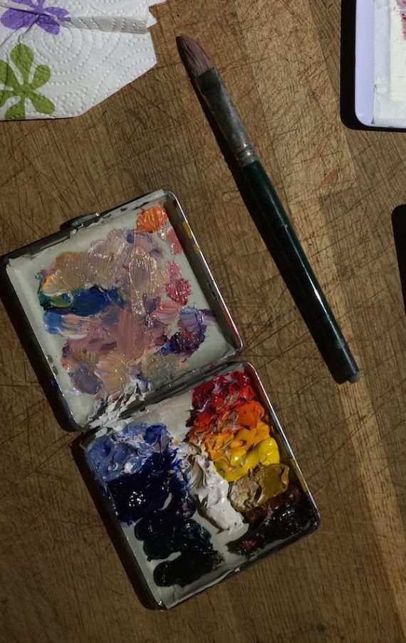 3 easy to make, ultra-light homemade pochade box designs