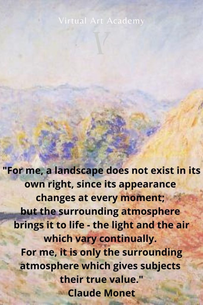 Top 10 Claude Monet Quotes For Inspiration And Advice On Painting