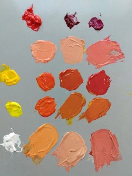 Painting for Beginners: How To Mix A Beautiful Orange