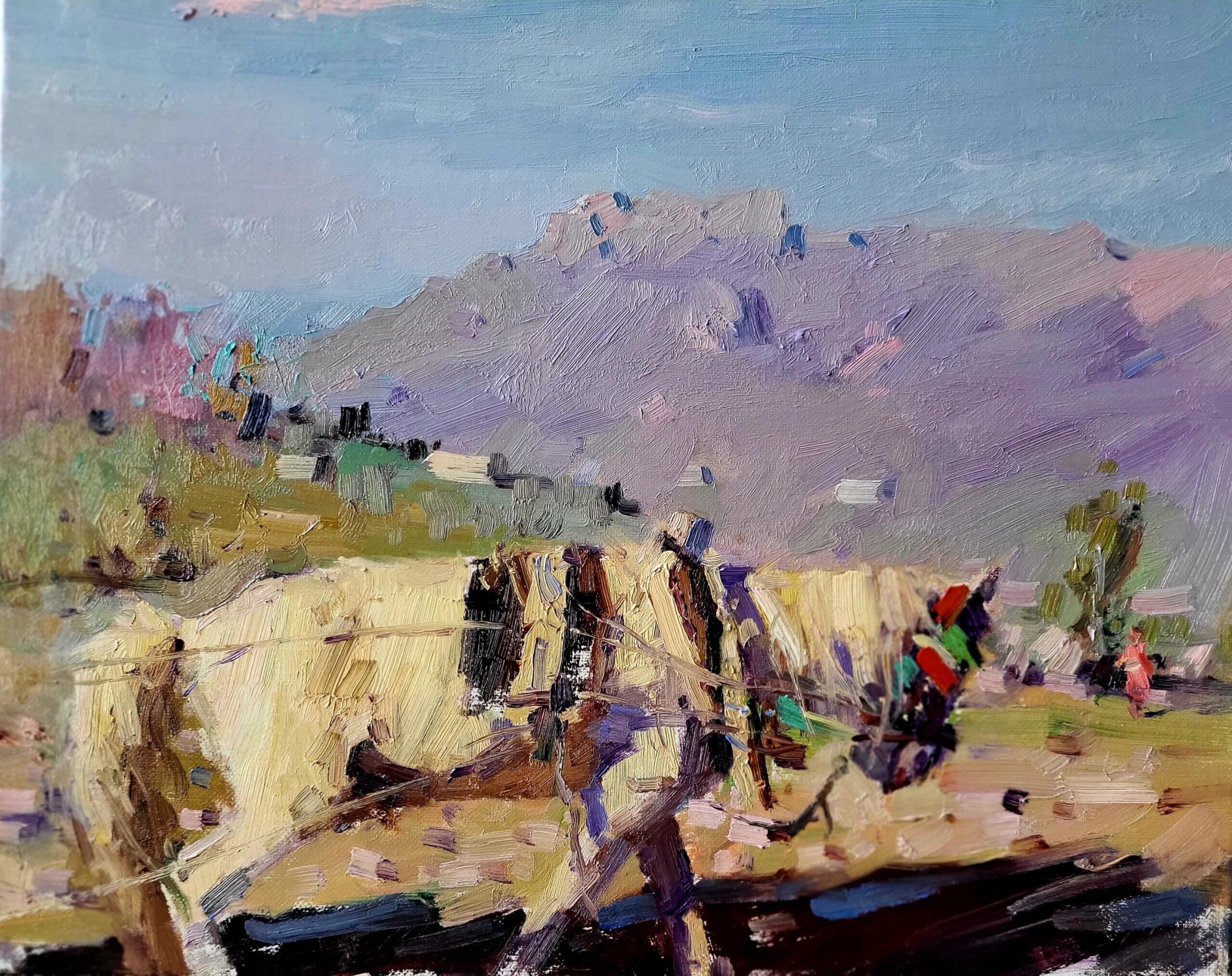 Discover the Art of Yin Da: Masterful Impressionist Paintings